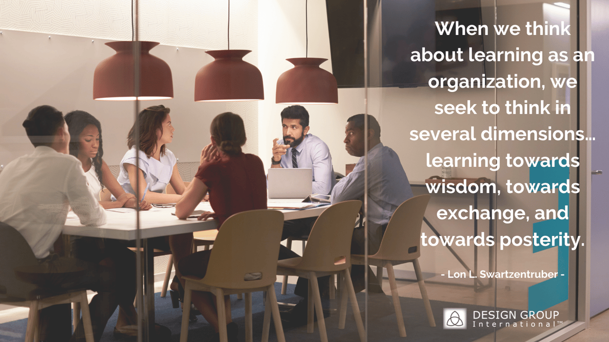 How do we learn as an organization?