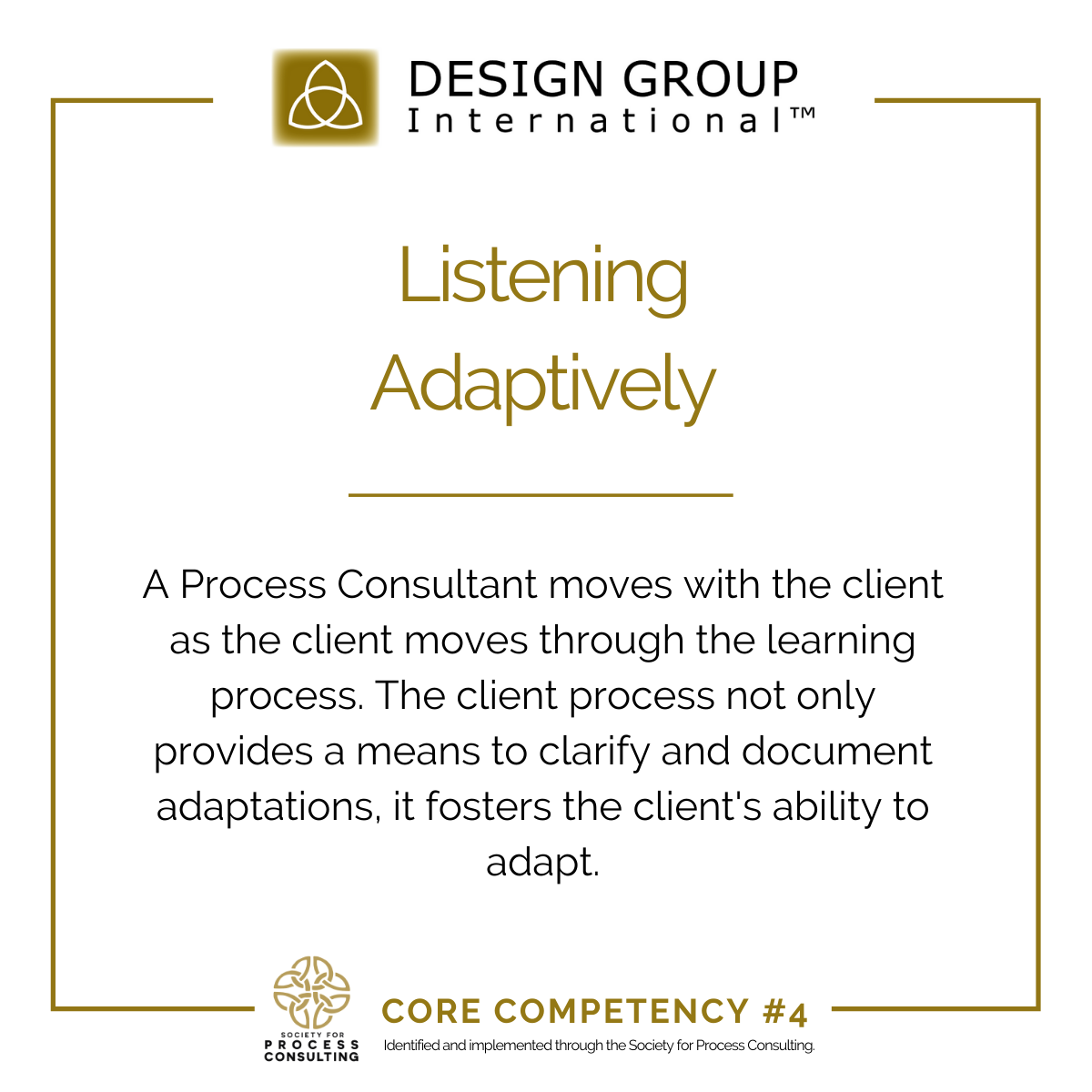 Learning by Listening Adaptively